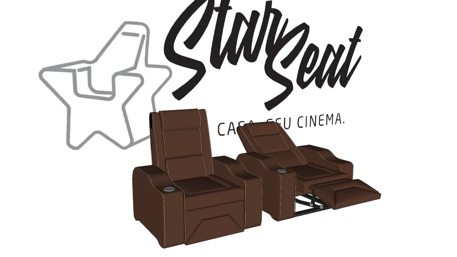 Poltrona Chairman - Star Seat | 3D Warehouse