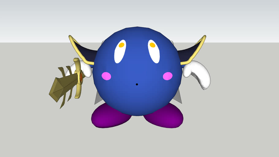 Meta Knight without mask | 3D Warehouse