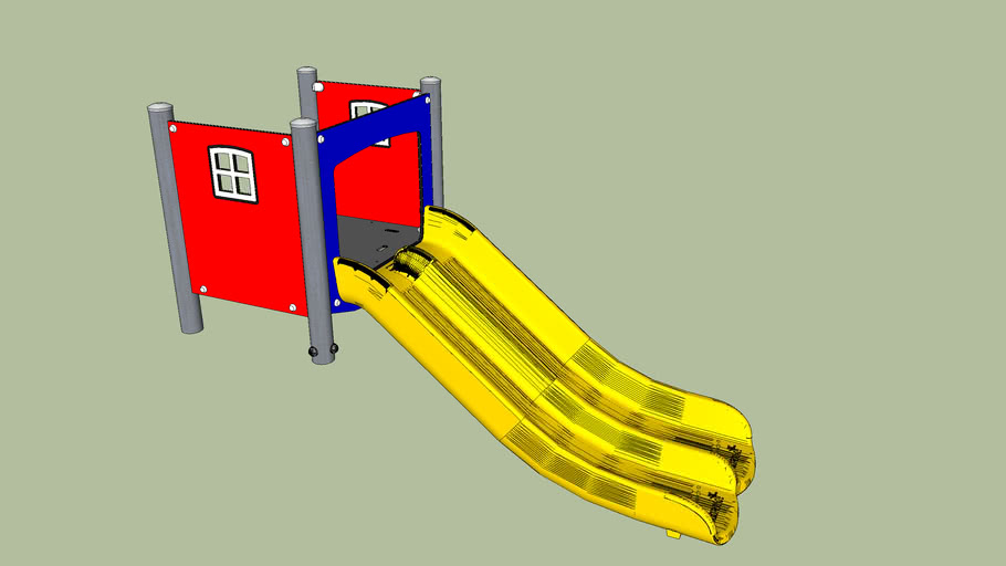 Double embankment slide | 3D Warehouse