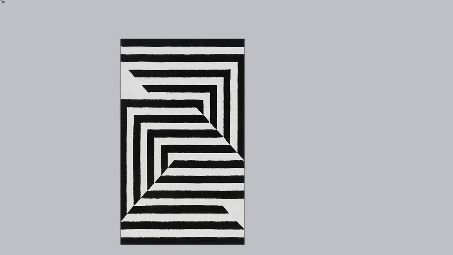 TAPETE NYLON INSPIRATION OPTICAL 10MM - BY KAMY | 3D Warehouse