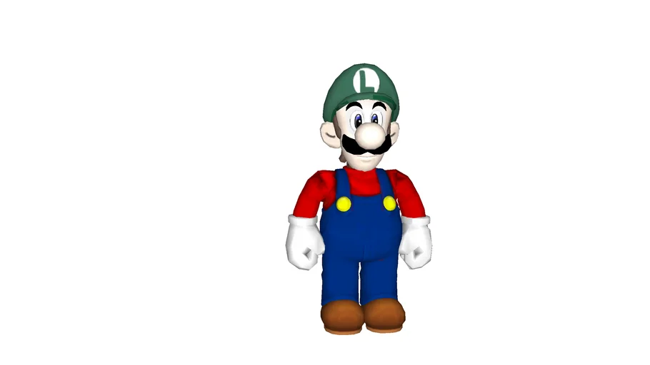 Mario got Weegee Stare'd | 3D Warehouse