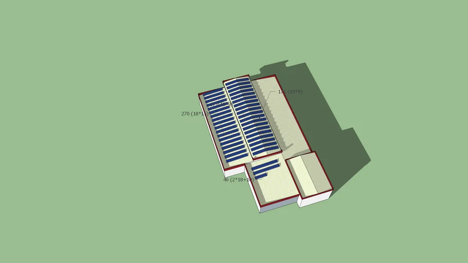 SOLAR PV LAYOUT | 3D Warehouse