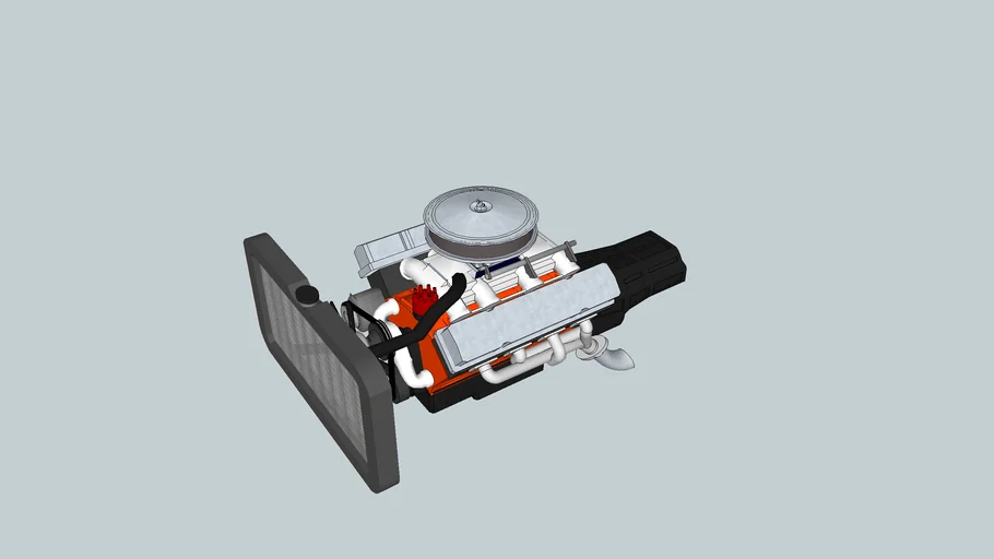 350 chevy | 3D Warehouse