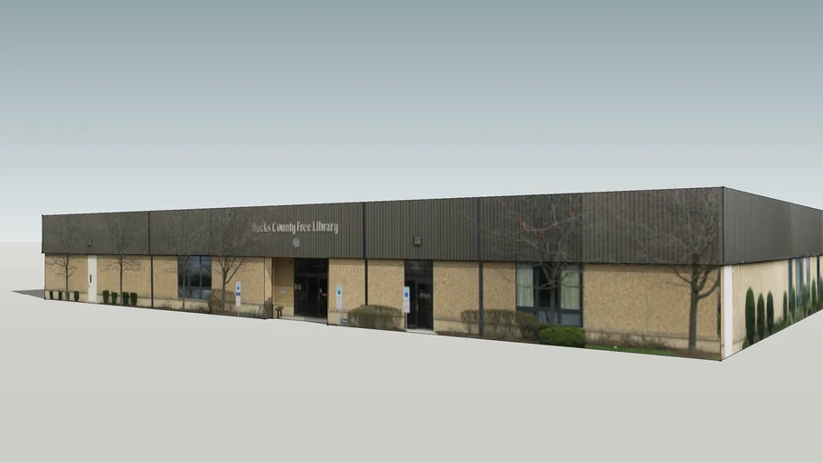 Bucks County Free Library, Yardley-Makefield Branch | 3D Warehouse