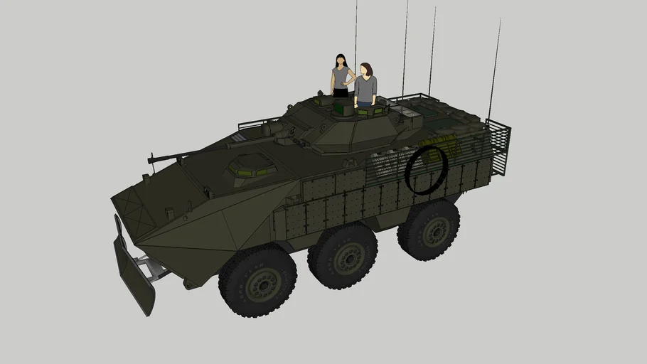 VBCI Guarani II 6x6 | 3D Warehouse