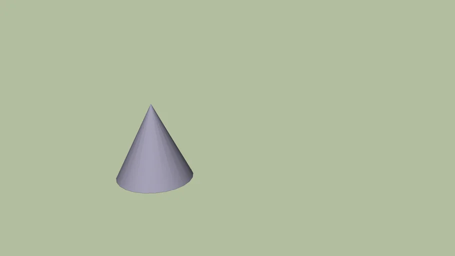 cone | 3D Warehouse