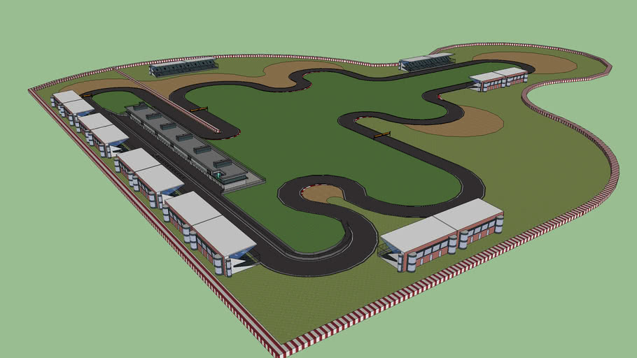 f1 track | 3D Warehouse