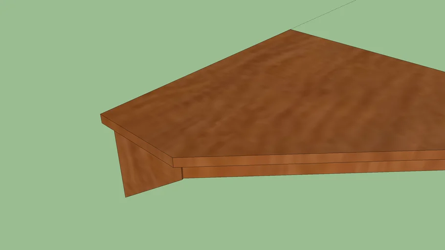 Corner shelf | 3D Warehouse