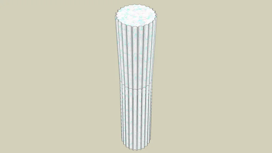 Greek ancient column | 3D Warehouse