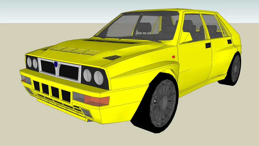 Lancia Delta Integrale | 3D Warehouse