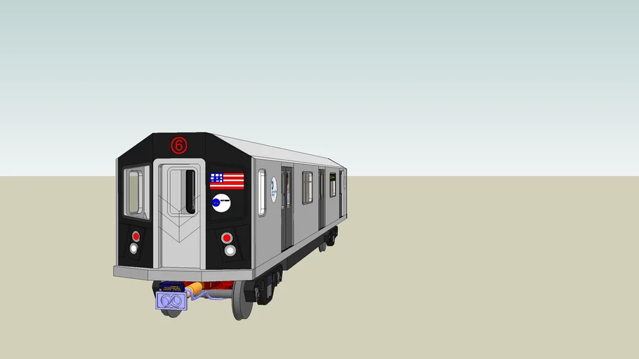 MTA New York City Transit R152/R188 Subway Car | 3D Warehouse