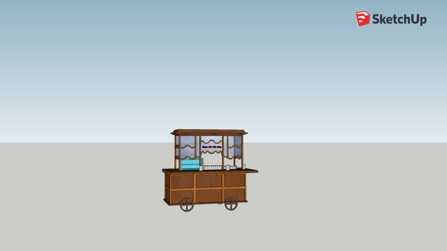 Chinese noodle cart | 3D Warehouse