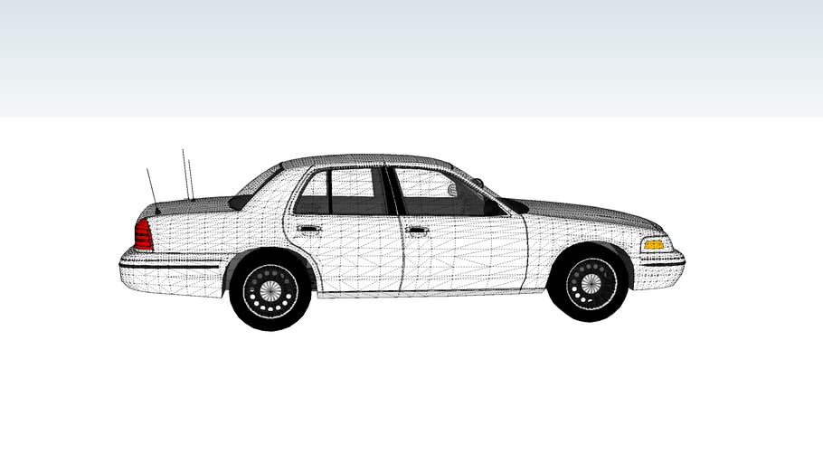 2008 Crown Vic Undercover | 3D Warehouse