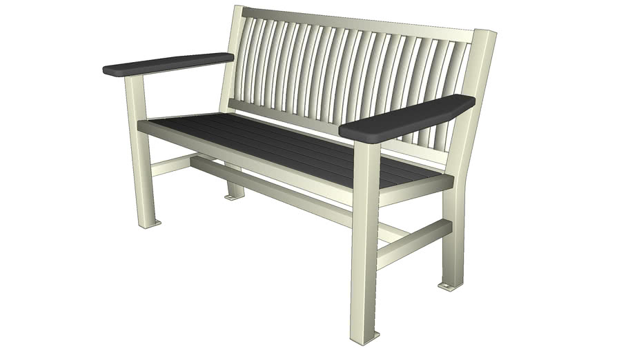 Thomas_Steele_Bench_LVB-4-VS | 3D Warehouse