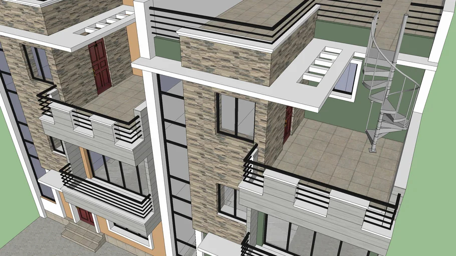SMALL BUILDING EXTERIOR | 3D Warehouse