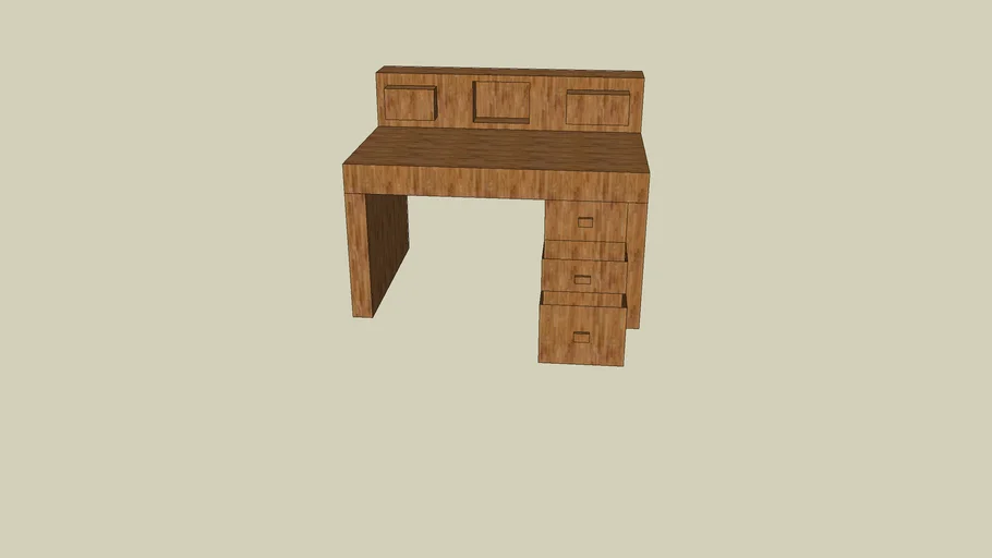 computer desk | 3D Warehouse