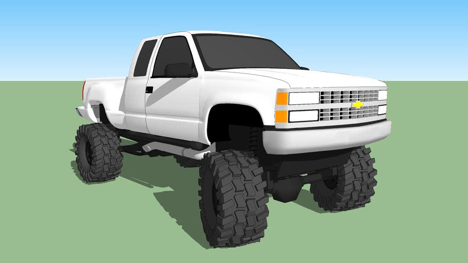lifted chevy stepside | 3D Warehouse
