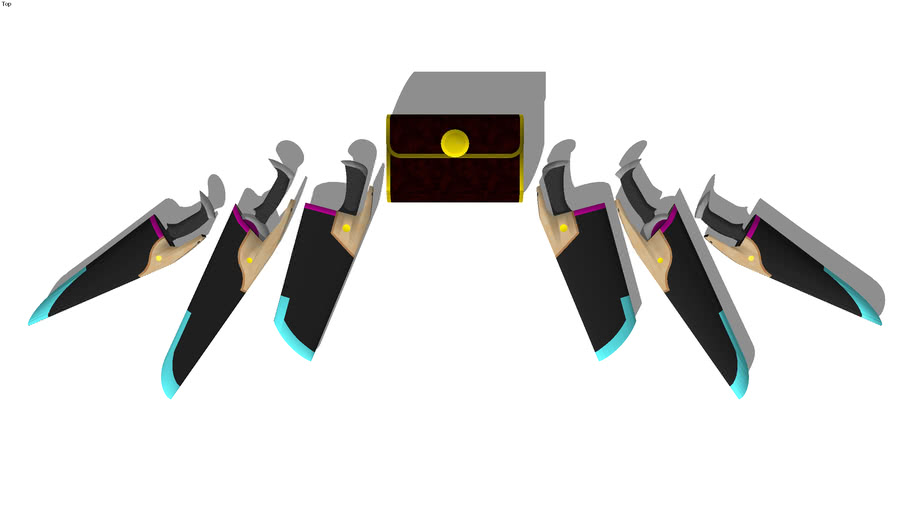 weapon——Jack the Ripper‘s weapon (total) (fate) | 3D Warehouse