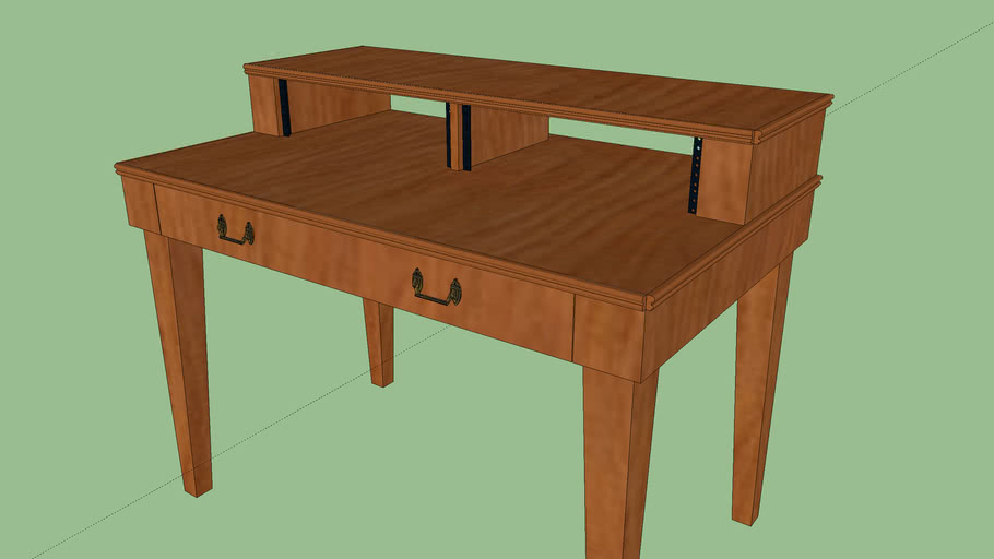 Simple Studio Desk | 3D Warehouse