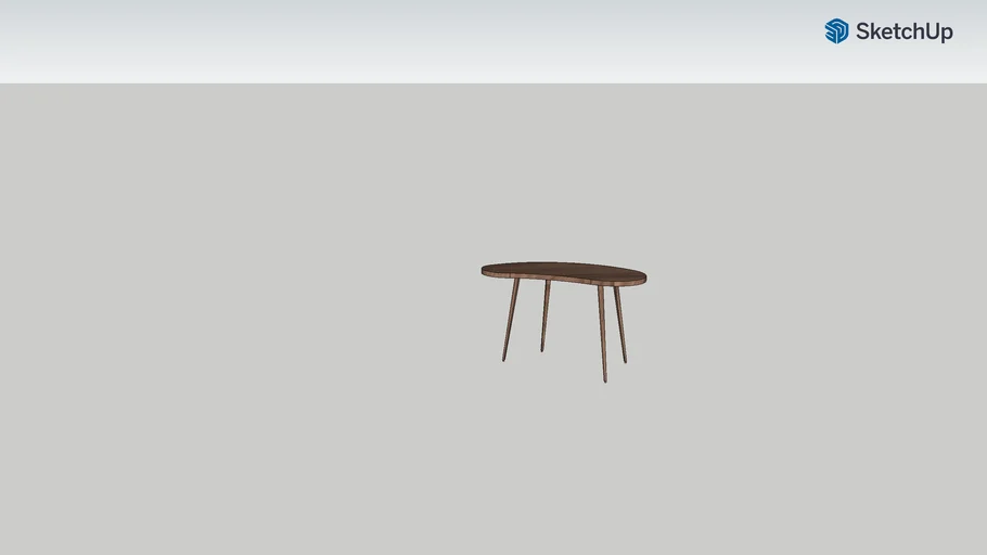 Curved Table | 3D Warehouse
