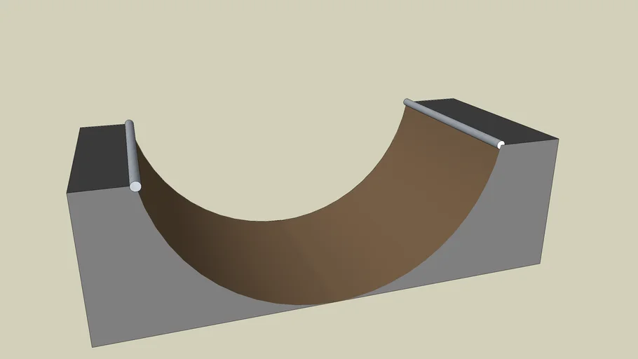 Standard Halfpipe | 3D Warehouse