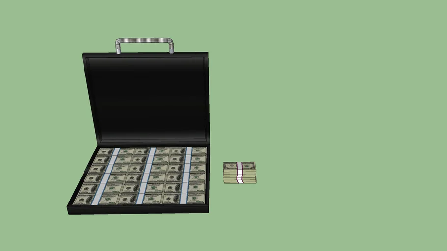 Briefcase of Money | 3D Warehouse