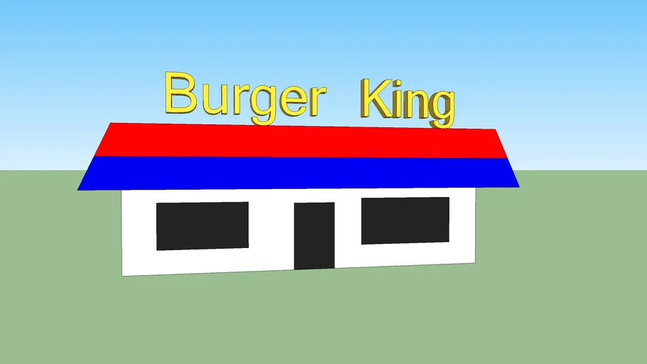 burger king | 3D Warehouse