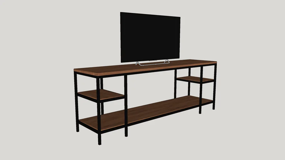 Rack Industrial 3 - 180 cm | 3D Warehouse