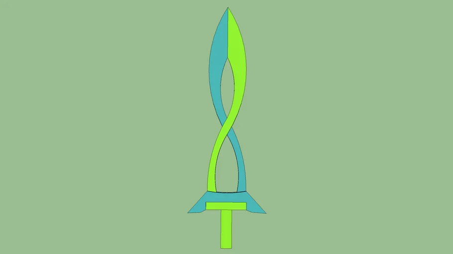 Double Helix Sword | 3D Warehouse