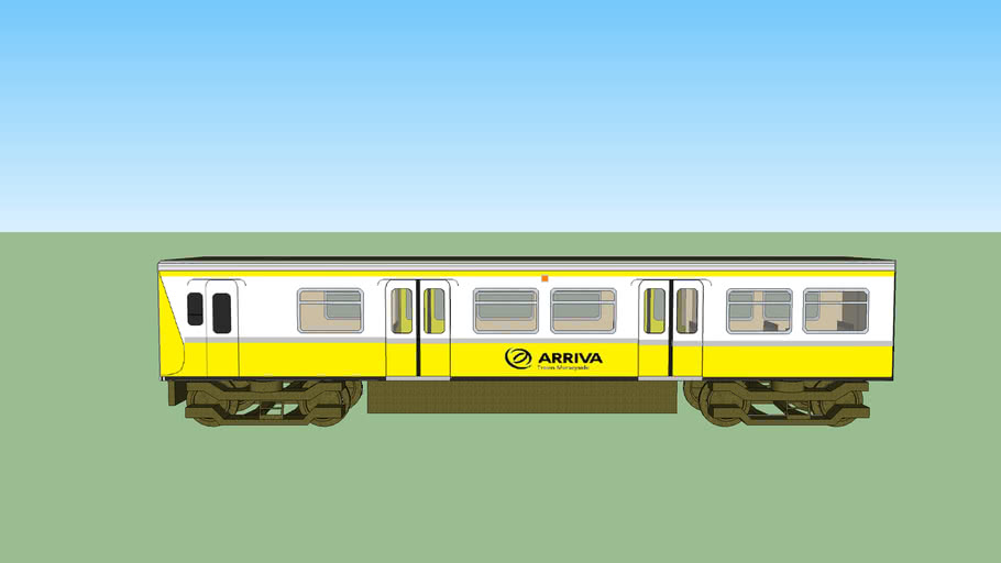 Merseyrail Arriva Trains Merseyside Class 508 138 EMU | 3D Warehouse