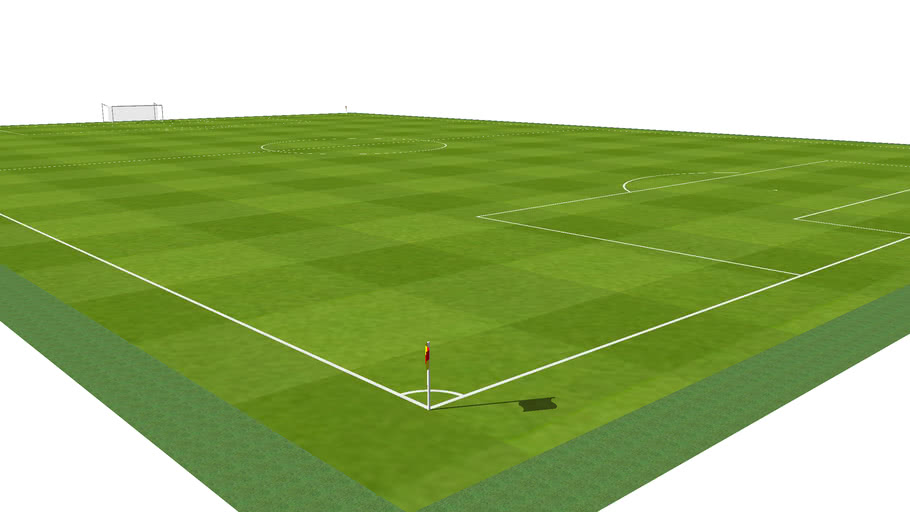 Football pitch | 3D Warehouse
