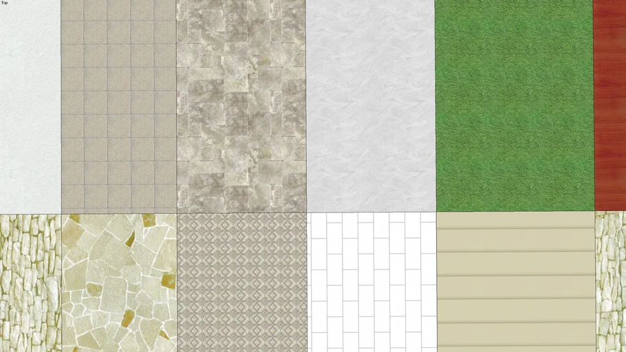 Random textures for a house | 3D Warehouse