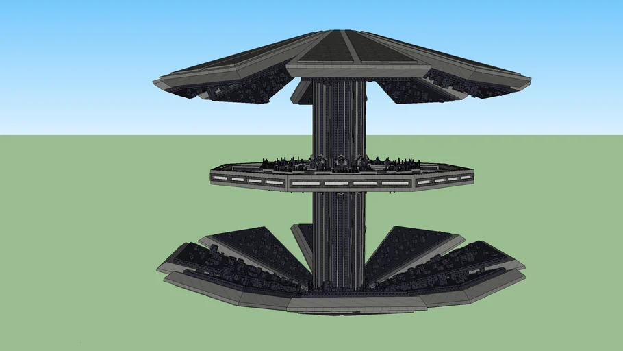 Space station Citadel | 3D Warehouse