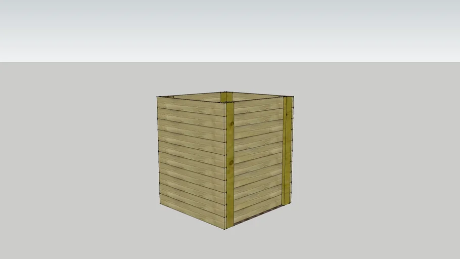 Mulch box | 3D Warehouse