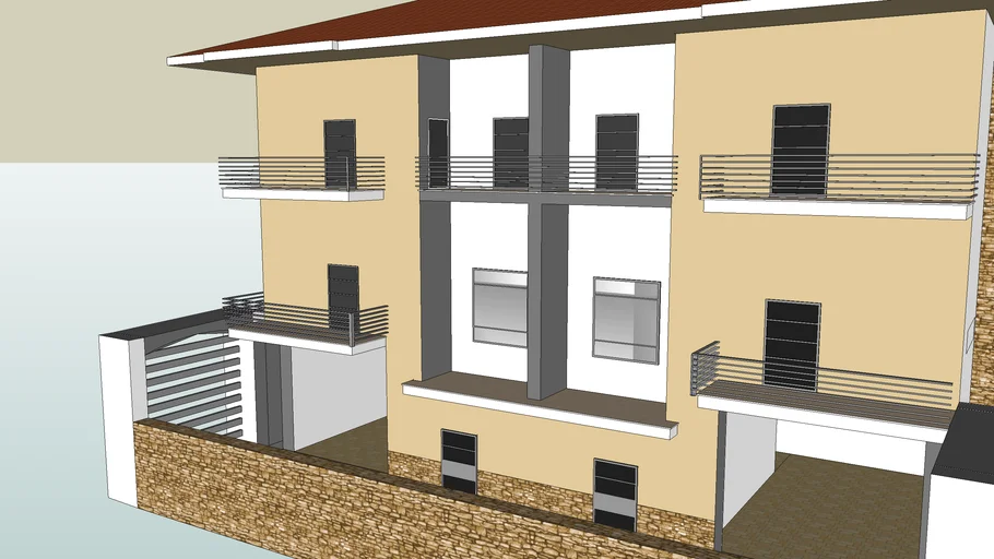 villette a schiere semplicemente moderne | 3D Warehouse
