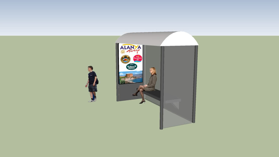 Bus Stop | 3D Warehouse