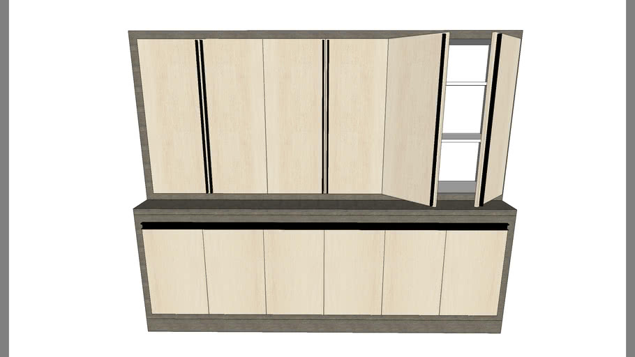 Storage cabinet | 3D Warehouse