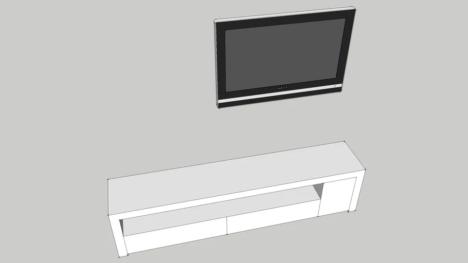 TV Rack | 3D Warehouse