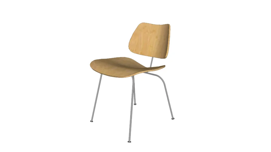 Eames DCM Chair | 3D Warehouse