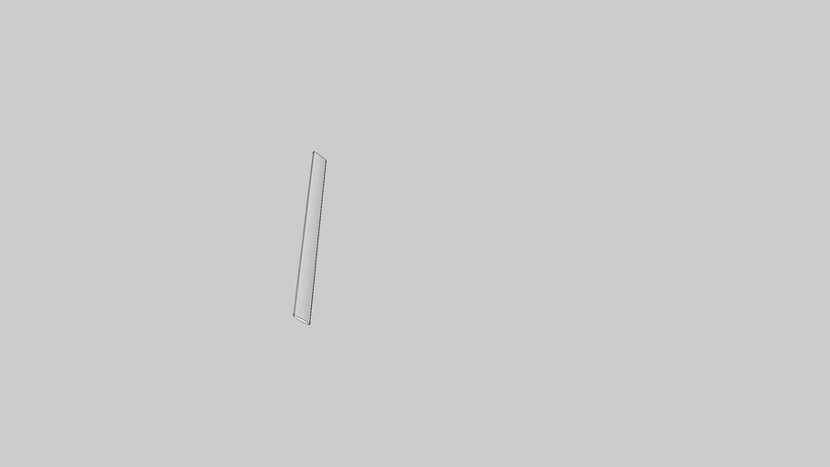 small louver blade | 3D Warehouse