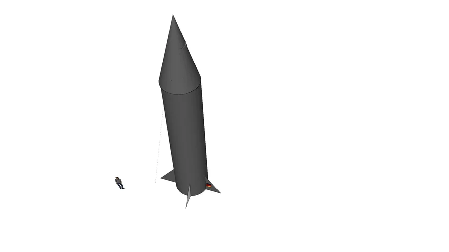 german rocket | 3D Warehouse
