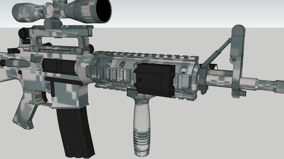 M4A1 Assault Rifle | 3D Warehouse