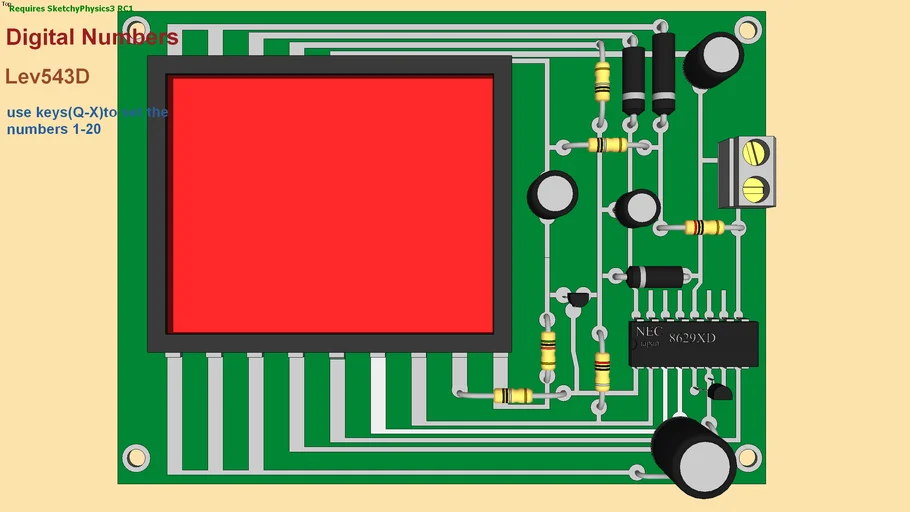 Digital LCD | 3D Warehouse