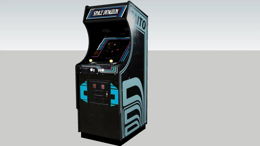 Space Dungeon arcade game | 3D Warehouse