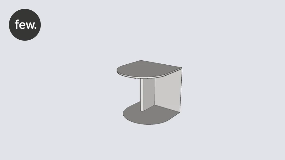 few. Snap side tables Low Light grey | 3D Warehouse