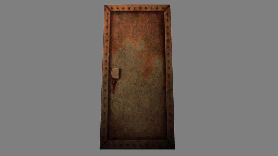 Resident Evil 1 Rusty Door | 3D Warehouse