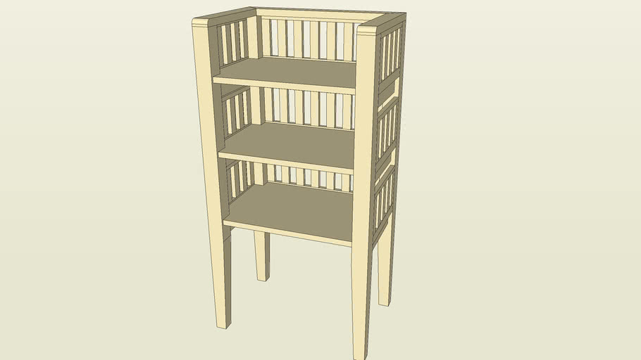 small magazine rack | 3D Warehouse