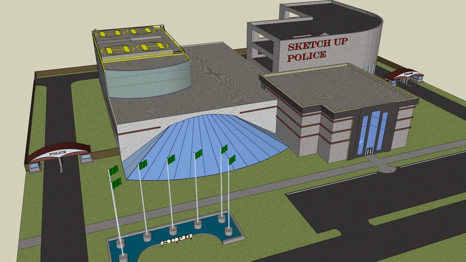 Police department HQ | 3D Warehouse