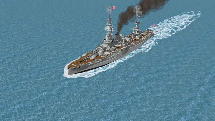 ww2 us american navy battleship USS Texas BB | 3D Warehouse