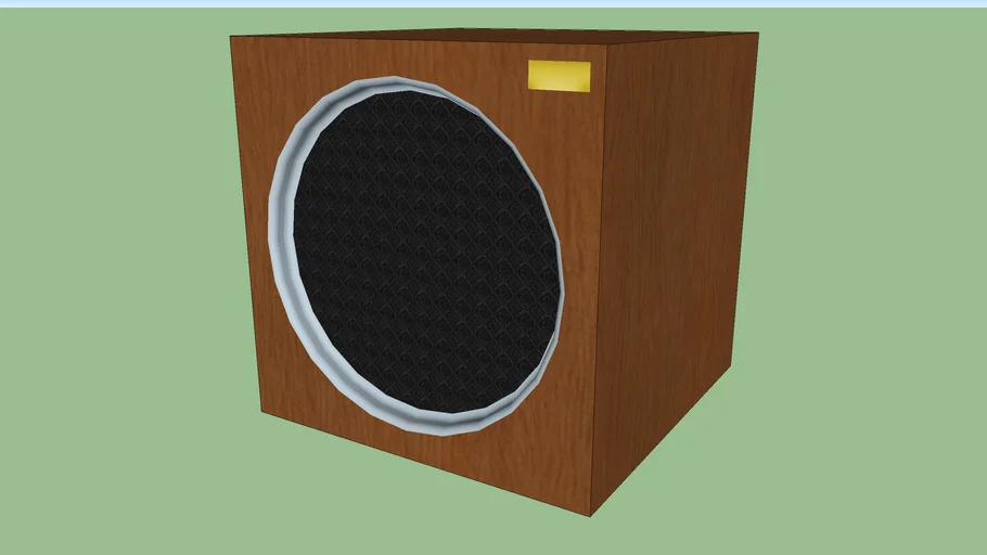 Speaker Cube | 3D Warehouse